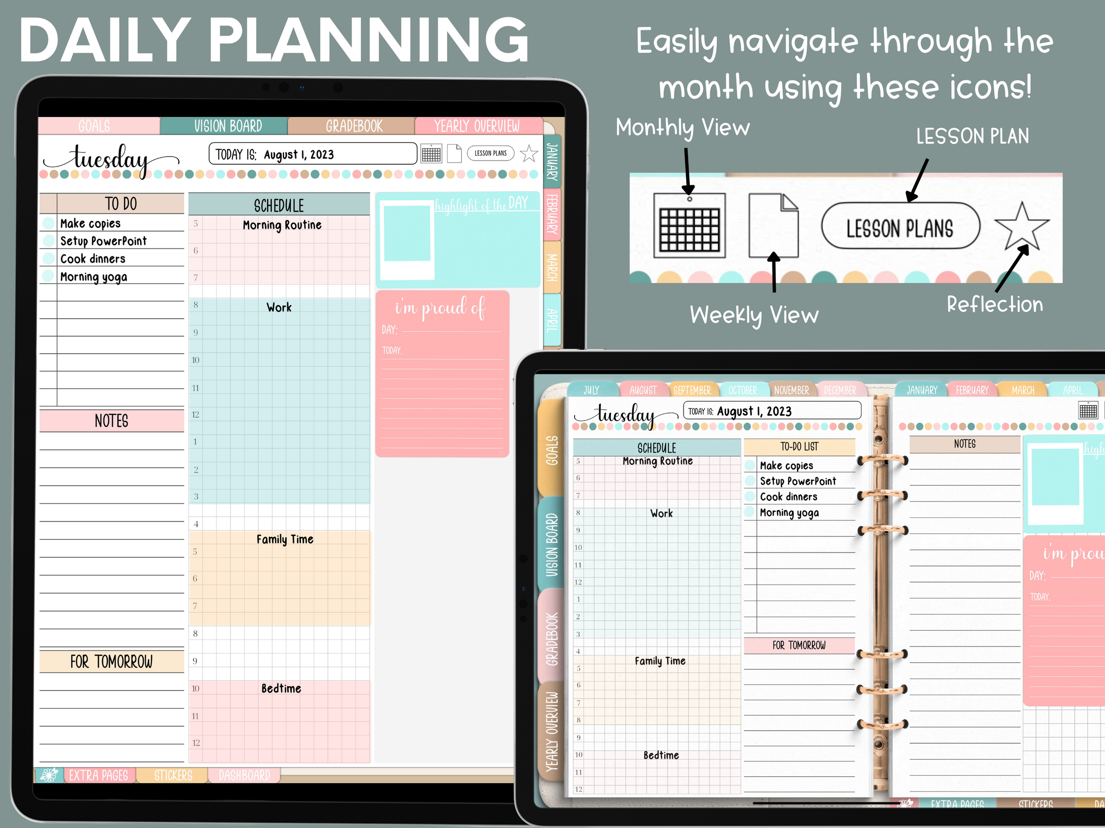 The Dedicated Digital Teacher Planner – DGPDesignsCo.