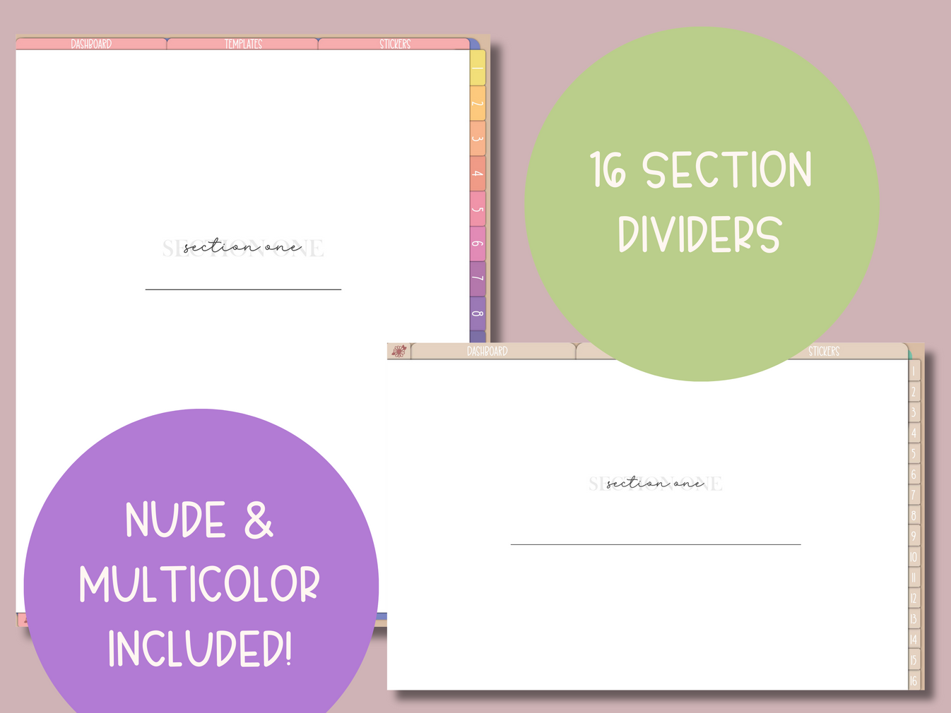 The Capable 16-Subject Digital Notebook – DGPDesignsCo.