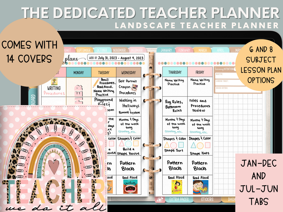 The Dedicated Digital Teacher Planner – DGPDesignsCo.