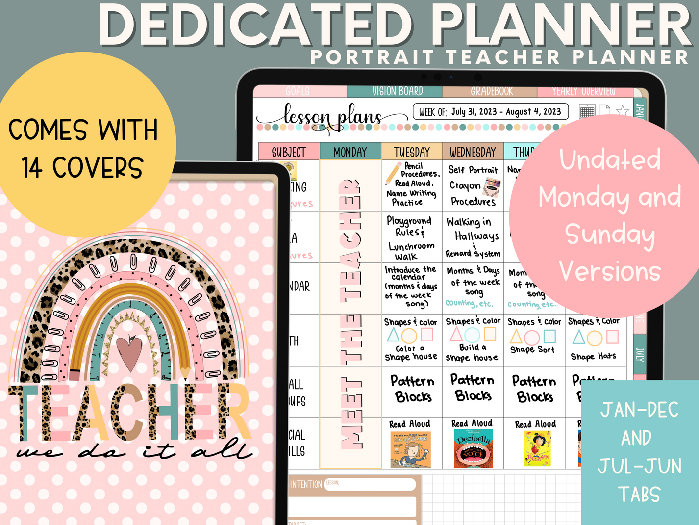The Dedicated Digital Teacher Planner – DGPDesignsCo.